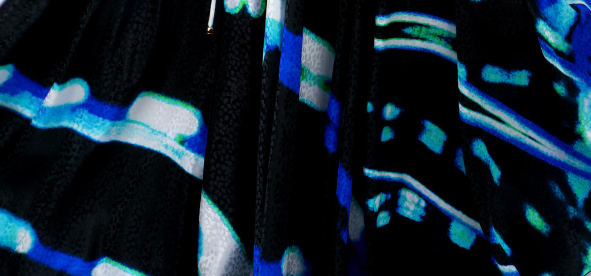 Resort wear silk summer maxi dresses with exclusive prints – Pirate Glam
